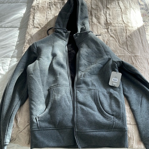 George | Jackets & Coats | George New Grey Zip Up Hoodie | Poshmark